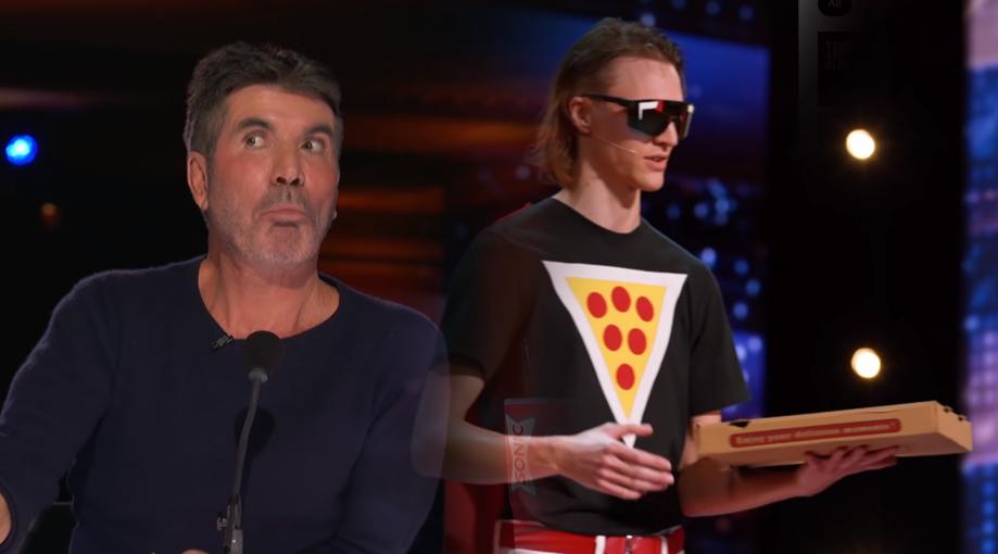 Pizza Nick Disline Offers Pizza Tricks At AGT - SnapMyTales