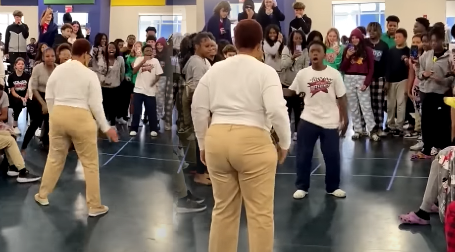 13-year-old student has an epic dance battle with his teacher - SnapMyTales